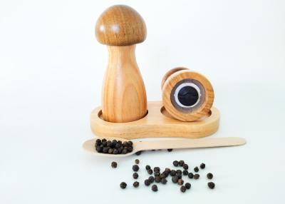 Cina Macinatrici di sale e pepe di legno ricaricabili Legno sostenibile Durable in vendita