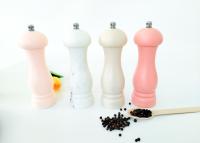 China Customizable Wooden Salt and Pepper Grinders 15.5cm Ceramic Core for sale