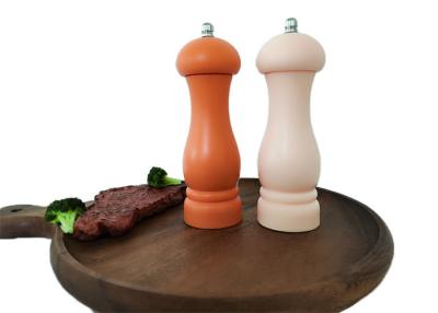 China Plastic PP Pepper Or Salt Spice Grinder Ceramic Core Colorful Grinder for sale
