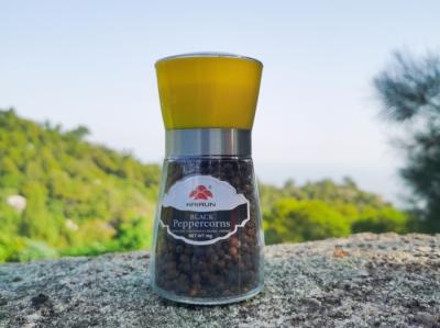 Cina Efficiente bottiglia di macinatrice di condimenti in ceramica per 95 g di pepe nero 180 g di peso in vendita
