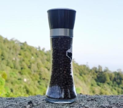 China Reusable Seasoning Grinders: 180ml Glass & 350ml Plastic Options for sale