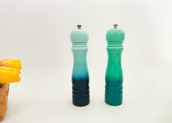 Wood Gradient Color Salt And Pepper Grinder Manual Grinder Bottle