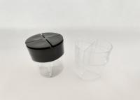 China Customizable 4 Compartment Plastic Spice Jar with Reusable Design for Salt Pepper and Spices for sale
