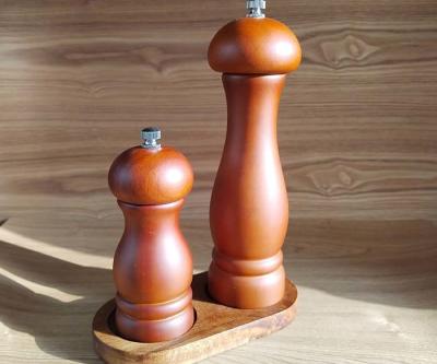 Cina Grado professionale innovativo classico regolabile colonne romane sale e pepe set tritolo di legno tipi adatti casa e ristorante in vendita