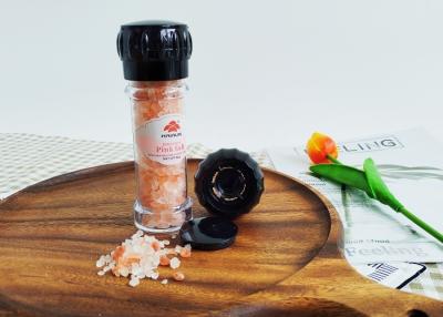 Cina 100 ml di saline e pepe di plastica manuale, macinatrice di spezie con bottiglia di plastica in vendita