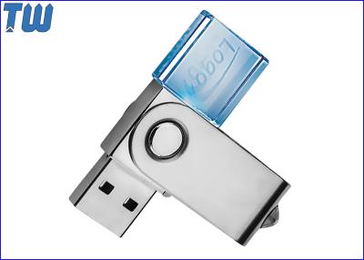 China Capless Swivel Crystal 64GB Capacity USB Memory Stick Jump Drive for sale