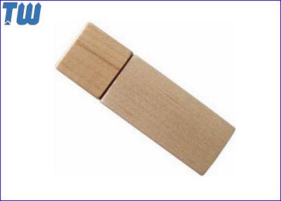 China Bulk Rectangle Wooden 1GB USB Stick Drive Natural Simple Product for sale