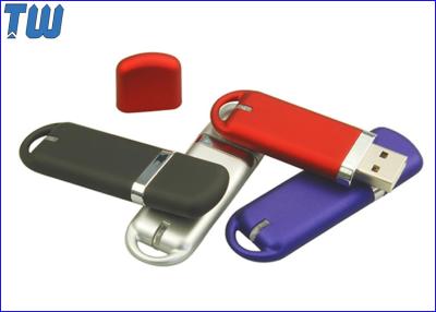 China Classic Rubber Oil Cover Body 1GB USB Memory Drive Soft Touch for sale