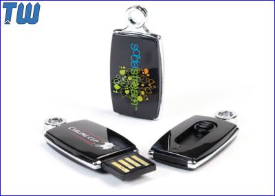 China Mini Slim Sliding Smooth Plastic 2GB USB Memory Drive Free Key Ring for sale