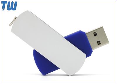 China Metal Rotating 2GB Pen Drives Plastic Protection Free Key Ring for sale