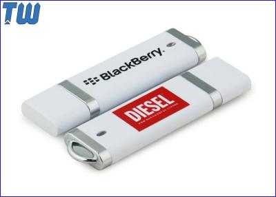 China Customized Printing Plastic 2GB Pen Drives Stick Rubber Oil Finihsed for sale