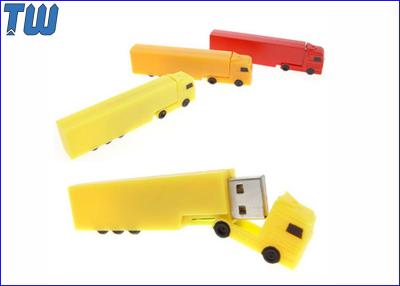 China Customized Plastic Truck 4GB Pen Drive Disk Express Logistics for sale