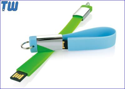 China Bulk Mobile Phone String 16GB Pen Drive USB Stick Silicon Band for sale
