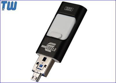 China USB 3.0 3IN1 16GB Pendrive Stick OTG Storage Disk Double Side Sliding for sale
