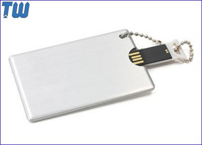 China Full Size Metal Personal Card 32GB USB Pendrives Ball Chain UDP for sale