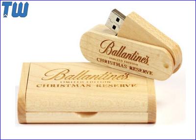 China Bulk Cheap Natural Wood 64GB Thumb Drive Flash Device 3D Laser Logo for sale