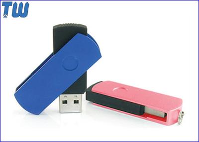 China Normal Classic Metal Swivel 64GB Thumb Drive Disk Free Key Ring for sale