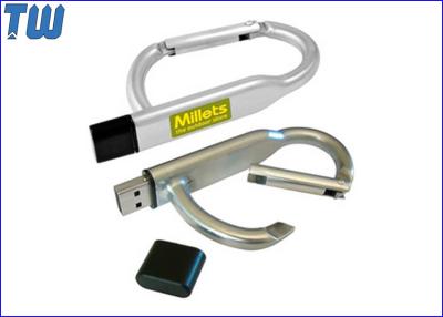 China Colorful Cool Personalized Carabiner 64GB Thumbdrive Memory Stick for sale