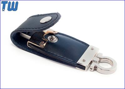 China PU Leather Package Debossed Logo 2GB USB Memory Stick Pendrive for sale