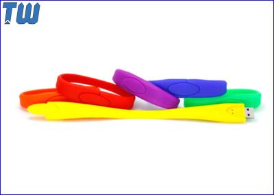 China Silicon Buckle Personalized Wristband 4GB USB Memory Stick Thumbdrives for sale