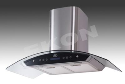 China EKA07/900 Wall-mounted Black stainless steel chimneys Range Hood for sale
