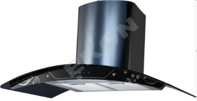 China Cooker hood, Wall-mounted,black stainless steel chimney for sale