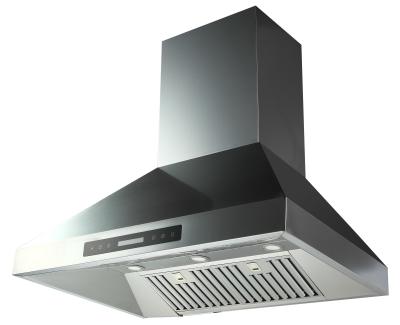 China ETL certificate American style Wall mounted range hood with Baffle Filters 54'' model NABBQS02/54'' for sale
