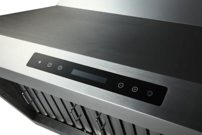 China ETL standard Americal style  1200CFM  4 speed range hood with baffle filter model NABBQD02/48'' for sale