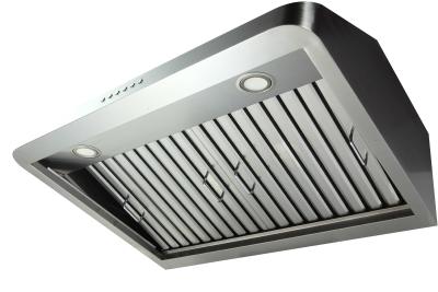 China 36 inch Stainless-Steel Kitchen Hoods in ETL standard with Stainless Steel Baffle Filters for sale