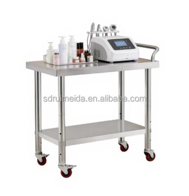 China Stainless Steel Workbench with Corrosion Resistance and Heavy-Duty Capacity for Customizable Kitchen Tables for sale