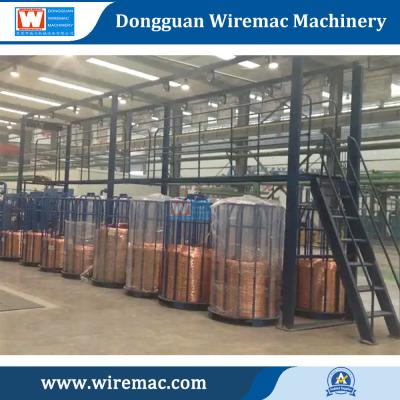 Cina Linea di tracciamento multifili a 16 fili ad alta velocità con apparecchiature di ricottura online in vendita
