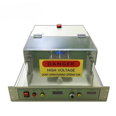 Cina Tester di scintilla ad alta frequenza per fili e cavi a 220V AC 15KV con dispositivo di protezione della catena di interruttore in vendita