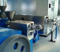 China High Automatic Control Physical Forming Coaxial Cable Making Machine For Low Consumption Wire Extrusion for sale