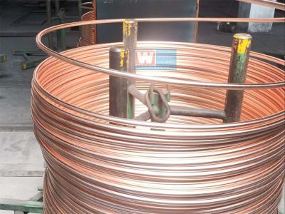 China Cathode Copper Rod Continuous Casting Machine 380V-480V 0-3000MM/Min for sale