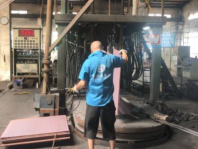 China GV elétrico 	Servo motor do dobro de cobre de Rod Casting Machine 1000Kg/H à venda