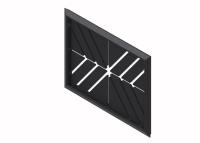 China Verdure X Modular Panel System with 45-Degree Aesthetics for Task-Oriented Office Spaces for sale