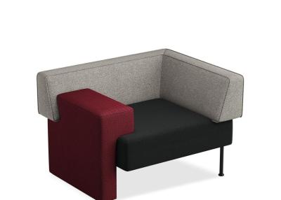China D 10 Office Sofa Lounge Sofa with Whorl Design Wireless Charging and Modular Combination for sale