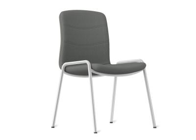 China Rachel Office Training Chair with Sleek Sled Base, Stackable Design, and Robust Steel Frame for Efficient Training Rooms for sale