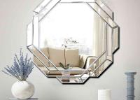 China Modern Design Wall Mounted Console Table With Silver Mirror Finish For Entryway for sale