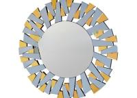 China Modern Design Wall Mounted Console Table With Silver Mirror Finish For Entryway for sale