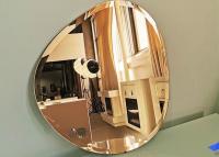 China Modern Design Wall Mounted Console Table With Silver Mirror Finish For Entryway for sale