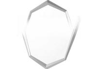 China Modern Design Wall Mounted Console Table With Silver Mirror Finish For Entryway for sale