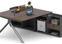 China Computer Desk with Side Storage Cabinet-Desks for sale