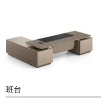 China JOYA Navy Executive Table Private Serviced Office Cable Management Lockable Drawers for sale