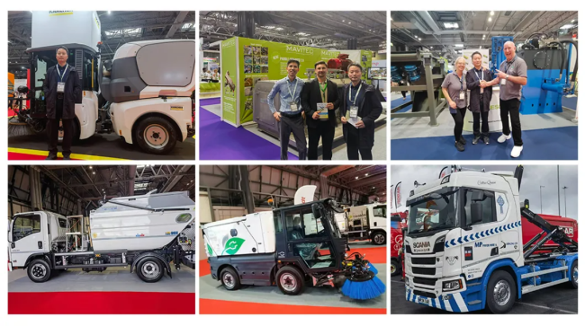 Mobile garbage compactor control panel