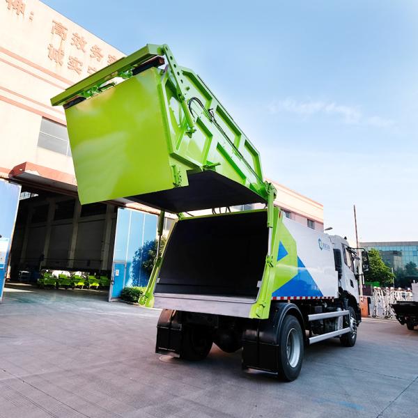 Quality 18000kg Garbage Compactor Truck User Friendly Design Corrosion Resistance for sale