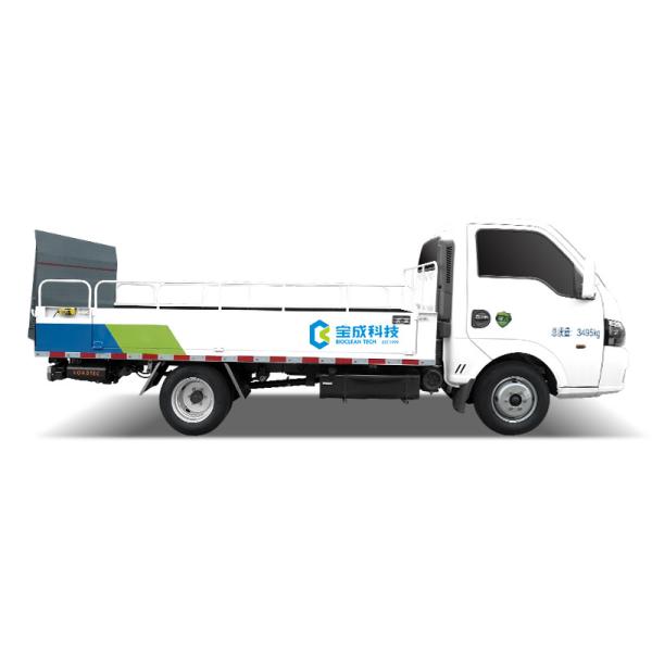 Quality Open Type High Speed Trash Bin Truck Customized Garbage Pickup Truck for sale