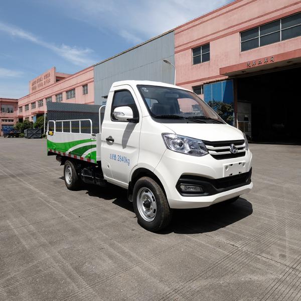 Quality Hanging Barrel Garbage Pickup Truck 1360kg Load Capacity 10 Bin for sale