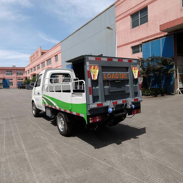 Quality Hanging Barrel Garbage Pickup Truck 1360kg Load Capacity 10 Bin for sale