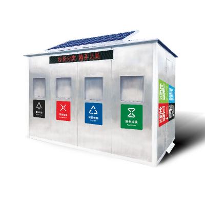 China Customizable Intelligent Waste Sorting Bin Waste Collection And Transfer Station for sale